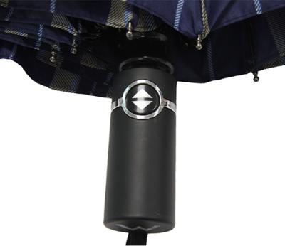 Chine Examinez la fin ouverte automatique fois de parapluie du modèle trois pour assurer les hommes à vendre