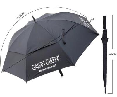 Chine Pongé ouvert automatique de TUV RPET parapluie de deux couches à vendre