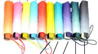 China Customized Compact 3 Folding Mini Windproof Rain Umbrella for sale