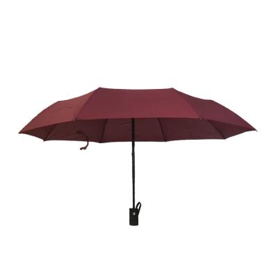 China Windproof Foldable Pongee Business Umbrella For Men And Women for sale