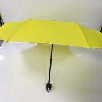 China Windproof Foldable 190T Pongee Fabric Lock Umbrella 42 Inch ARC Manual Open for sale