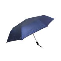 China OEM 190T Polyester Windproof Automatic Folding Umbrella 21 Inch 8 Panels for Business for sale