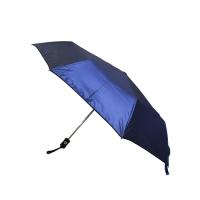 China OEM 190T Polyester Windproof Automatic Folding Umbrella 21 Inch 8 Panels for Business for sale