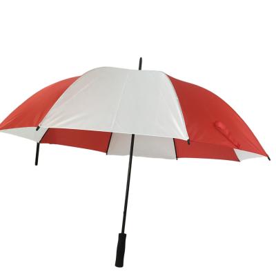 China AZO Free 190T Polyester Manual Open Golf Umbrella With EVA Handle for sale