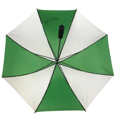 China AZO Free 190T Polyester Manual Open Golf Umbrella With EVA Handle for sale