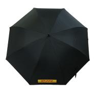 China 130cm Windproof RPET Pongee Double Layer Golf Umbrella Auto Open Fiberglass Shaft for sale