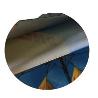 China 130cm Windproof RPET Pongee Double Layer Golf Umbrella Auto Open Fiberglass Shaft for sale