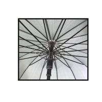 China OEM 24K Straight Windproof Umbrella 23 inch 25 inch Long Handle Custom Logo for sale