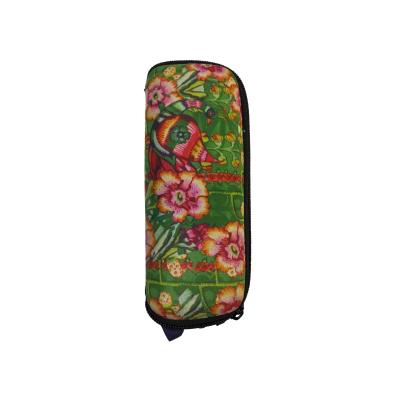 China Japanese Style Foldable Pongee Umbrella With EVA Storage Case for sale