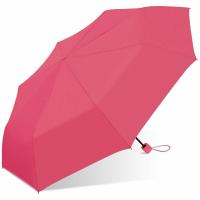 China 42 Inch ARC Mini Folding Solid Color Manual Open Umbrella Metal Frame 190T Polyester for sale