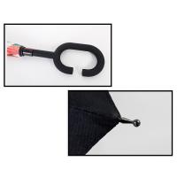 China Hands Free C Handle Reverse Inverted Umbrella 23 Inch Double Layer Windproof UV Protection for sale