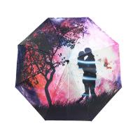 China 23 Inch Double Layer Inverted Umbrella C Handle Windproof Reverse Umbrella UV Protection UPF 50 for sale