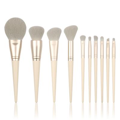 China Smudge Brush Smudge Brush 10pcs Make Up Brush Techniques Professional Makeup Brushes Set Custom Logo High Quality with Packaging Box for sale