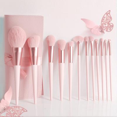 China Smudge Brush Smudge Brush Custom pink Makeup Brushes Makeup Kit Foundation Brush Eyeshadow luxury makeup brush set for sale