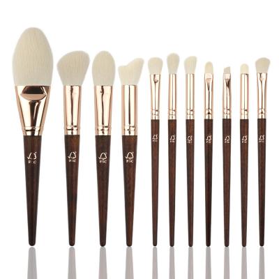China Angular Blush Angular Blush FSC Handle Makeup Brushes Makeup Kit Foundation Brush Eyeshadow luxury makeup brush set for sale