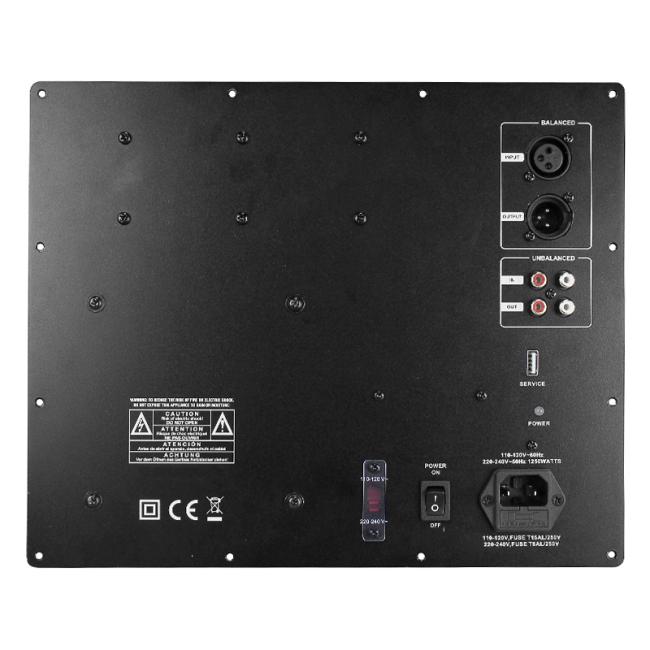 SUB-1000DSP Subwoofer Amplifier front view