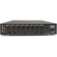 China 8 Source 8 Zone Bridgeable Distributed Audio Matrix Amplifier Bridged Integrated Stereo Amplifier for sale