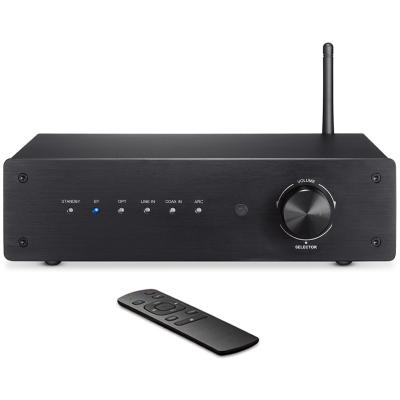 China Amplificador de Potência Bluetooth de 200W Amplificador de Áudio de 2 Canais Amplificador de Subwoofer Ativo Wireless for sale