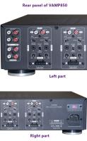 China Class D 4 Zone Multi Channel Amplifiers Distributed 19 Inch Rack Mount Power Amplifier for sale