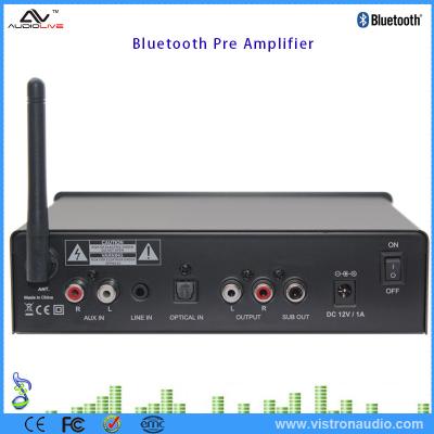 China 2 Channel Solid Audio Power Amplifier Bluetooth Pre Amplifier Home Stereo Audio Power Amp for sale
