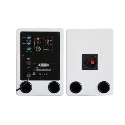 중국 E404 액티브 스튜디오 모니터 15Wx2 우든 북쉘프 스피커 판매용