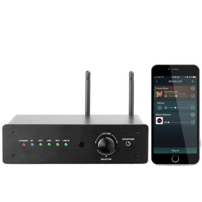 China High-Resolution 192kHz/24-bit PCM Audio Wireless Stereo Power Amplifier with 2.1 Channel Configuration and 100W RMS Output for sale