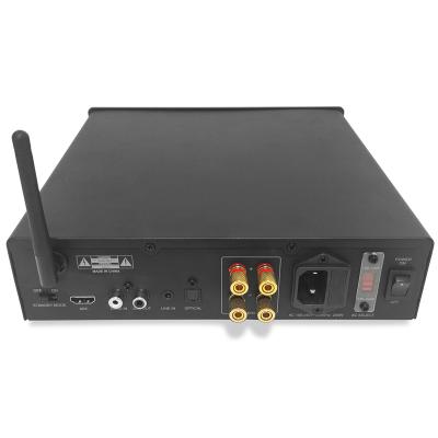 China 200W Bluetooth Power Amplifier 2.1 Channel Audio Receiver with 3.5MM Input for Home Theater for sale