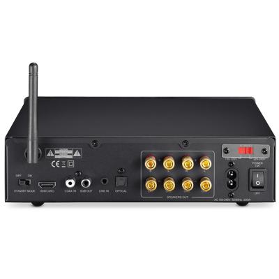 China 5 Channel Multi Channel Amplifier with Bluetooth 5.0 and 400W Peak Power for Home Theater for sale