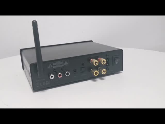Amplificador de potência de áudio sólido Bluetooth de 2 canais