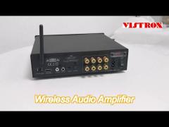 Classe D Bluetooth 5.0 Amplificador 50W x4 Amplificador sem fio 4 canais Mini Receptor estéreo de áudio doméstico integrado