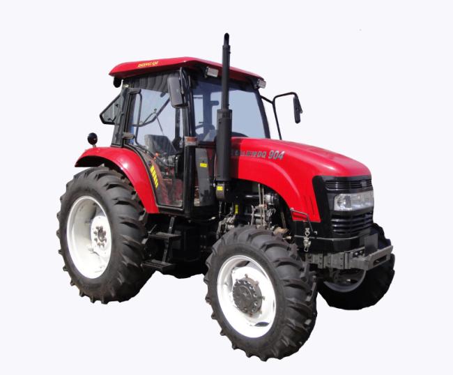 tractores agrícolas de 4WD 90HP con el tractor de granja barato de los instrumentos