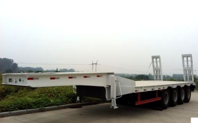 Cina Trasporto del rimorchio basso del letto piano di iso ccc del macchinario di costruzione con 3 assi di FUWA, assi di BPW in vendita