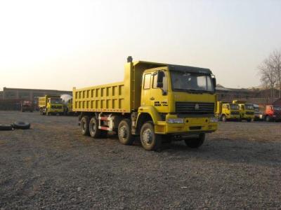 Cina Axel resistente dell'azionamento 4 del camion 8x4 dell'onere gravoso dei camion di colore giallo in vendita