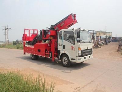 Cina Gabbia aerea idraulica del veicolo del motore primo con la carrozza a metà alta facoltativa del tetto del telaio in vendita
