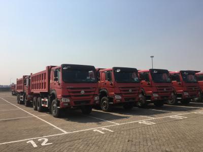 中国 完全なフェンダーの頑丈なダンプ トラック6x4 Zz3257n3447a 371hp保証12か月の 販売のため