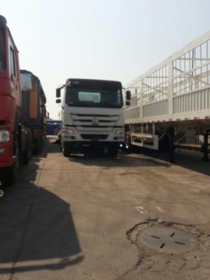 China equipamento de mistura concreto do pneu de 8M3 336hp 6x4 10 com o 1 caminhão do misturador de pneu de reposição e de condicionador de ar/cimento à venda