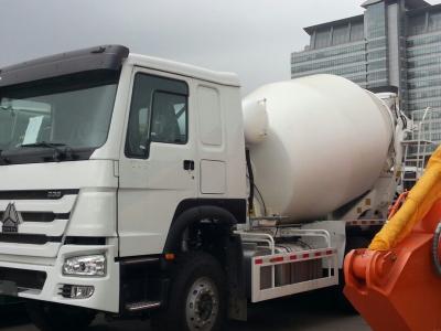 China equipamento de mistura concreto do pneu de 8M3 336hp 6x4 10 com o 1 caminhão do misturador de pneu de reposição e de condicionador de ar/cimento à venda