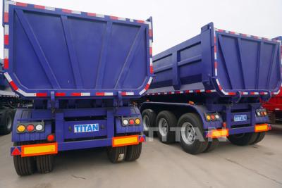 Cina Sinotruk Cimc ribaltatore/autoarticolato del rimorchio dello scarico di 3 assi per capacità di carico 40 50 60T in vendita