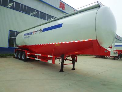 Cina Cemento materiale Bulker degli assi dell'autocisterna 3 di trasporto della polvere con volume 60CBM in vendita