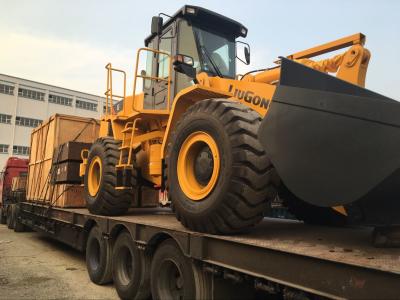 China Motor piloto de 5 toneladas de Weichai WD10G220 do carregador da roda do estojo compacto do controle à venda
