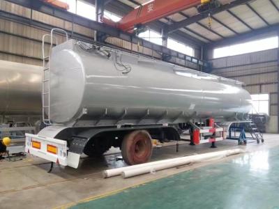 China Do eixo Cimc 30000L 3 caminhões de reboque semi com o tanque de óleo de alumínio ou de aço inoxidável do leite da água à venda