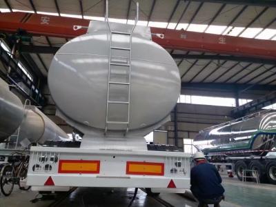 China Do eixo Cimc 30000L 3 caminhões de reboque semi com o tanque de óleo de alumínio ou de aço inoxidável do leite da água à venda