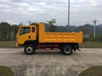 中国 Sinotruk Homan 4x2 10トンのダンプ トラックの黄色色のホイールベース3450mm 販売のため