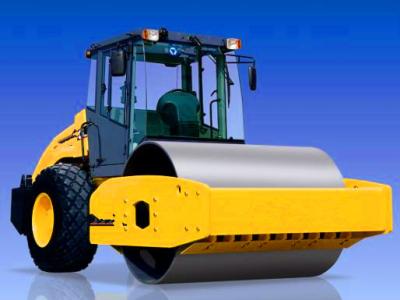 Cina XCMG costipatore a vibrazioni del singolo tamburo meccanico da 14 tonnellate, rullo compressore XS143J in vendita