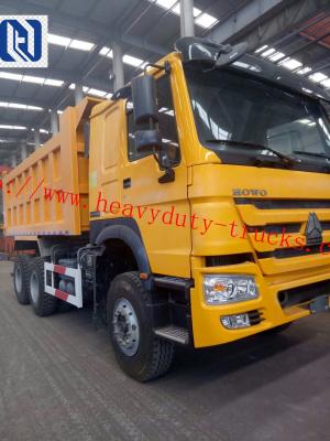 中国 10車輪371HP 20立方メートルのSinotruk HOWOのダンプカーの鉄の物質的で白い色 販売のため