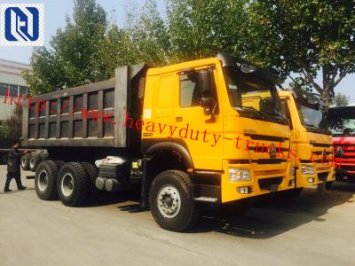 中国 10車輪371HP 20立方メートルのSinotruk HOWOのダンプカーの鉄の物質的で白い色 販売のため