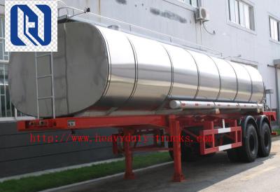 Cina Cemento materiale Bulker degli assi dell'autocisterna 3 di trasporto della polvere con volume 60CBM in vendita