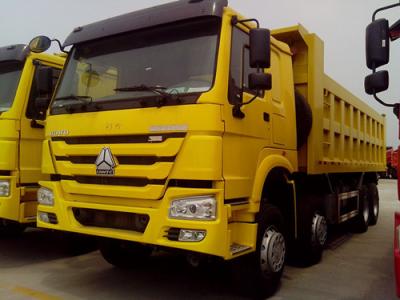 Cina 12 ribaltatore resistente dell'autocarro con cassone ribaltabile dei pneumatici 8*4 con la cabina lunga comoda HW76 in vendita
