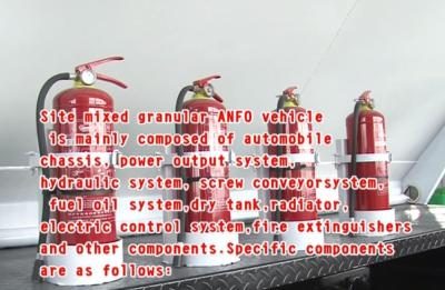 Cina L'estinzione di incendio esplosiva mobile dell'unità di elaborazione trasporta l'emulsione su autocarro del MPU in vendita