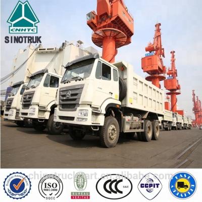中国 Sinotruk Hohan 6x4の頑丈なダンプ トラック任意多色371馬力の 販売のため